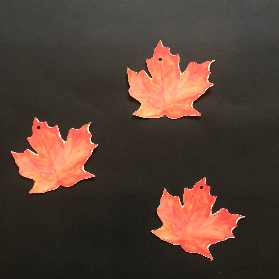 Maple Leaf Gift Tags - Etsy