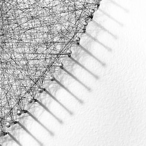 Kiss String Art Template Custom Handmade Personalized Love Romantic ...