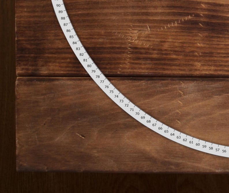 DIY String Art Circle Template: Nail Placement Guide (PDF Download) - Etsy