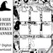 A5 WITCHY WEEKLY PLANNER Printable Download Page - Etsy