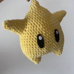 Luma Star Mario Game Plushie - Etsy