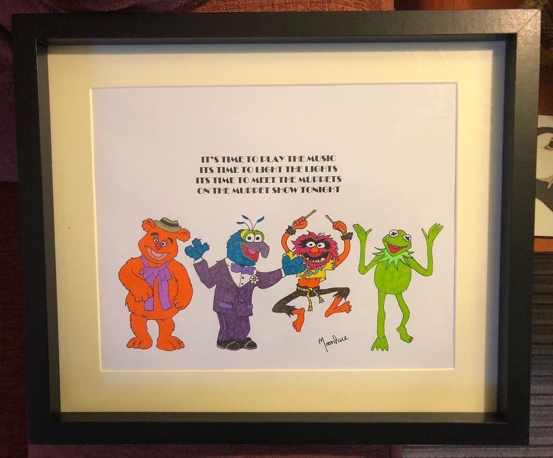 The Muppets Show Hand Drawn Original Framed Artwork - Etsy