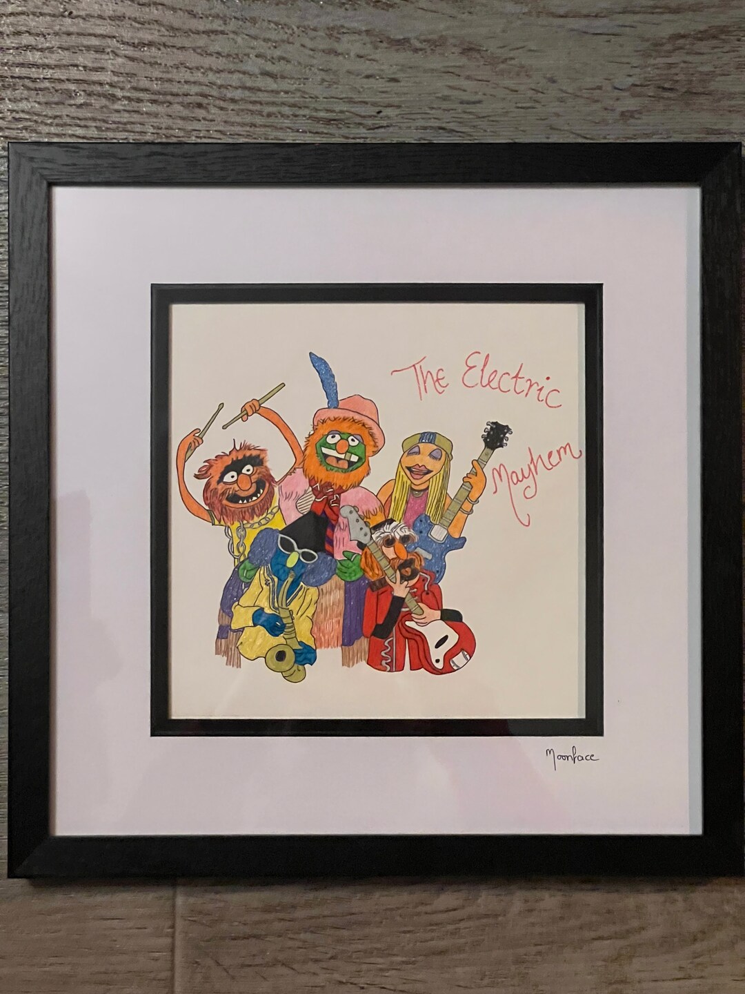 The Electric Mayhem Band, Hand Drawn With ‘the Electric Mayhem ...