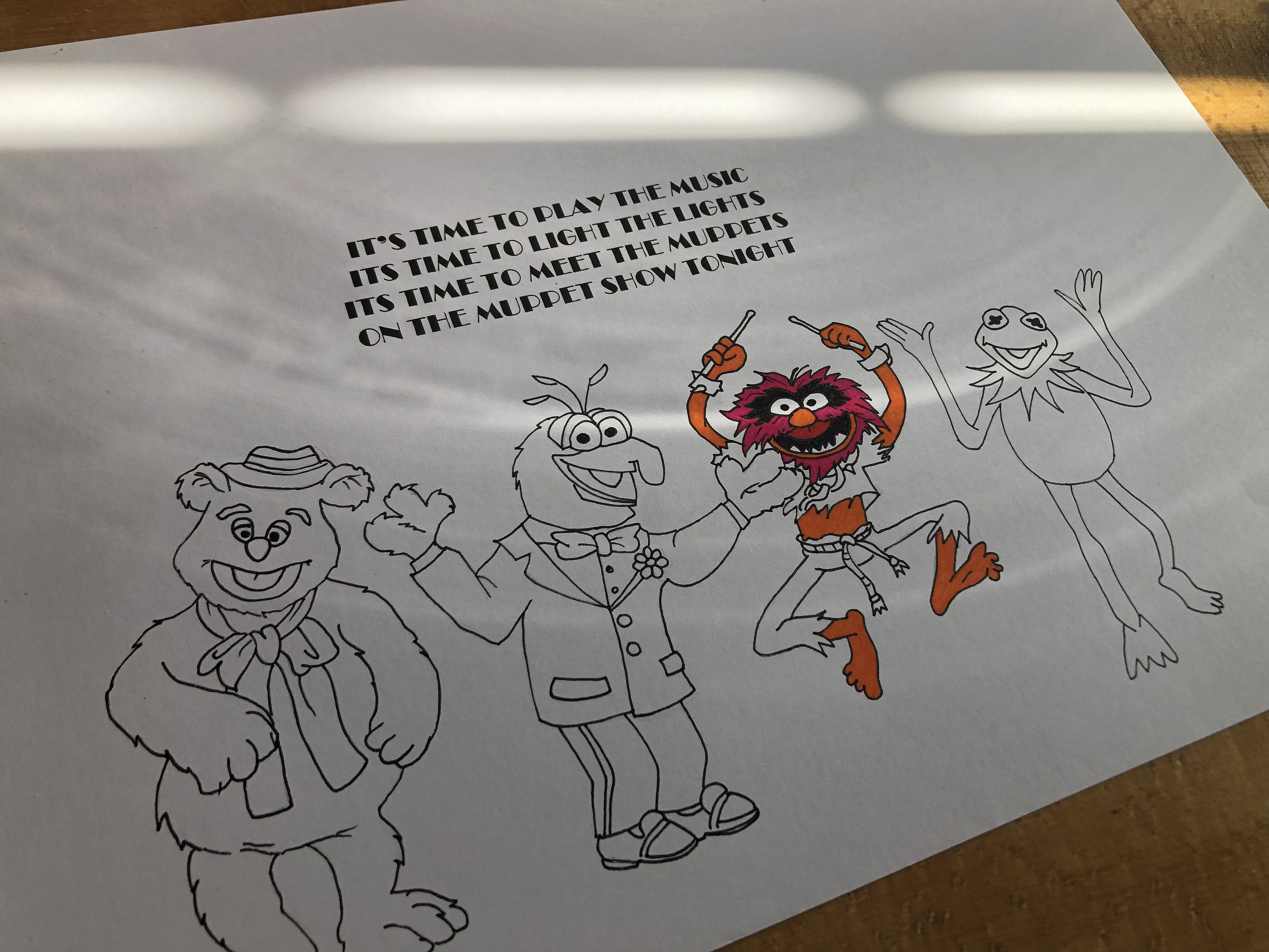 The Muppets Show Hand Drawn Original Framed Artwork - Etsy