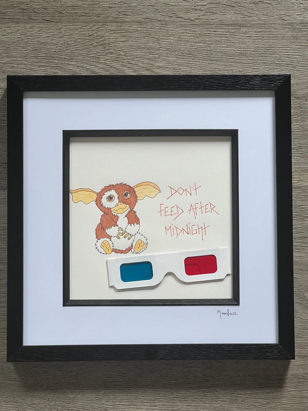 Gizmo From Gremlins, Hand Drawn With ‘don’t Feed After Midnight ...