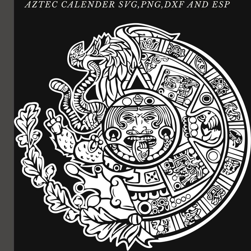Mayan Calendar Svg - Etsy