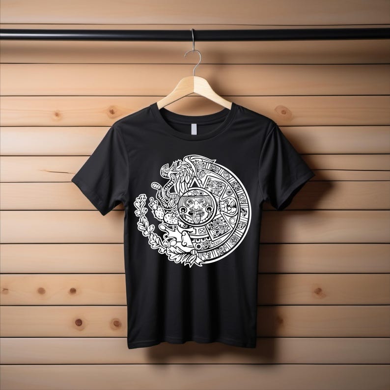 Calendario azteca Calendario maya intrincado SVG, PNG, Eps, DXF ...