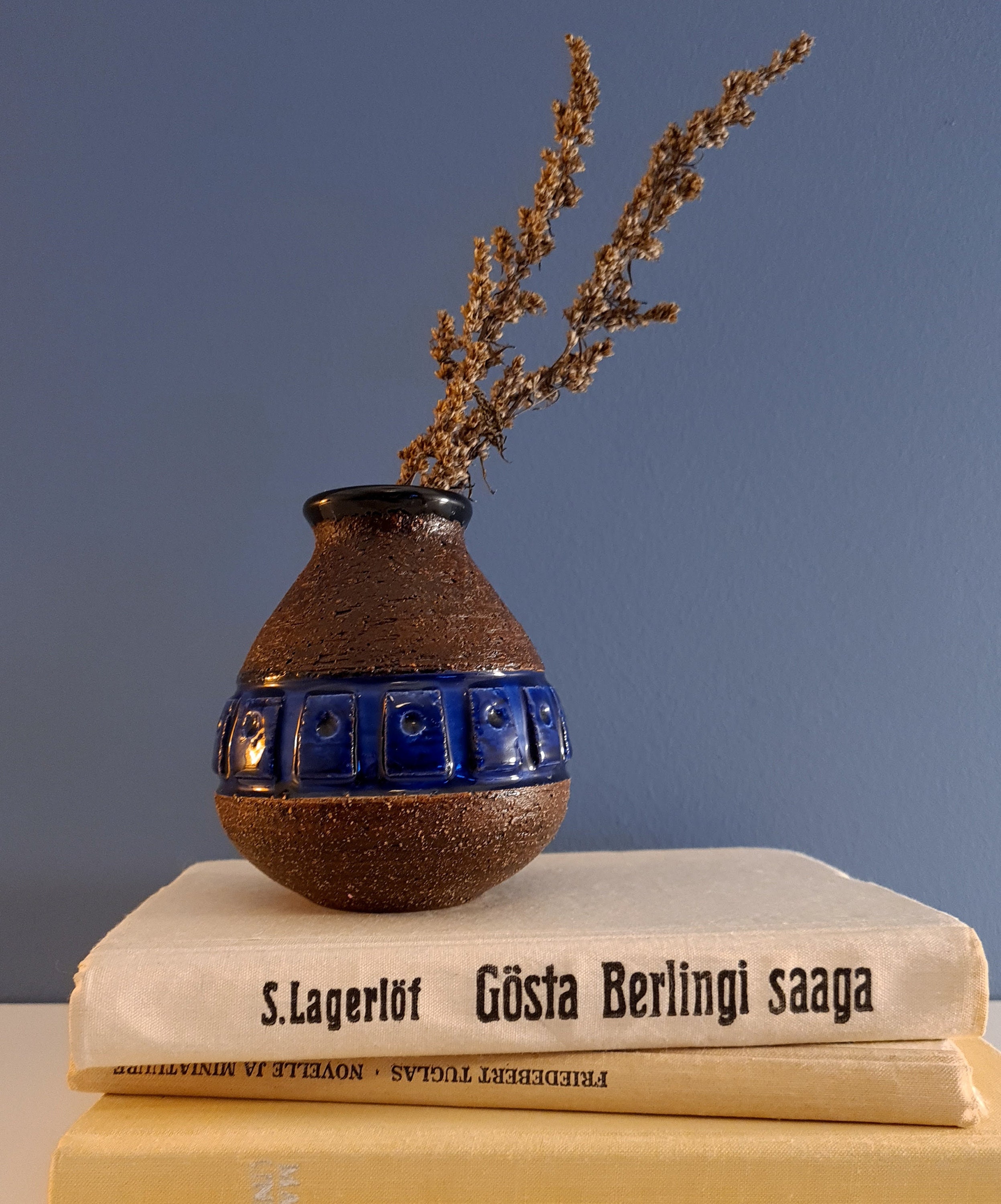 Gabriel Sweden, Eke Bjerén Ceramic Vase Mid Century - Etsy