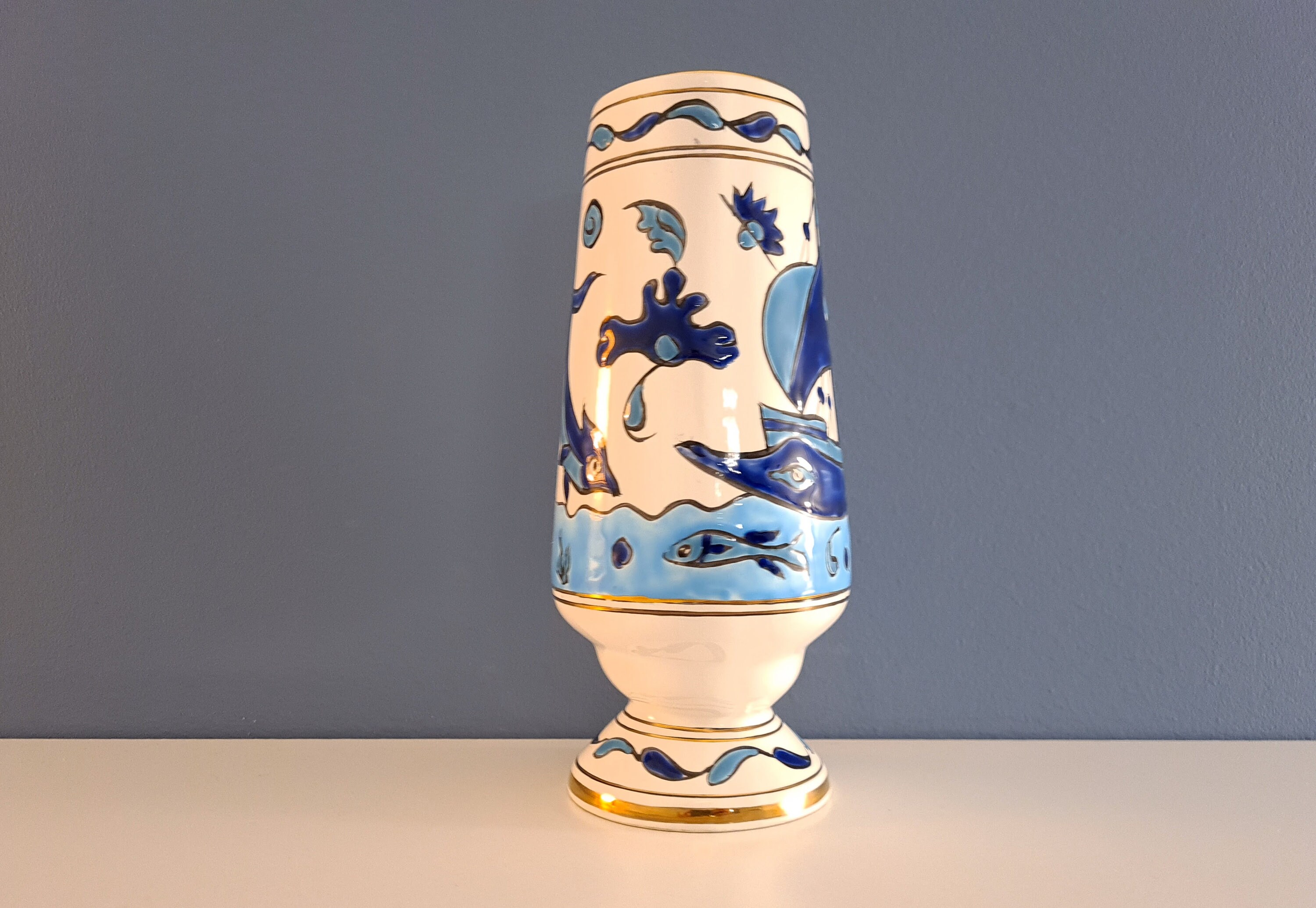 Troulis Rhodos Keramik Vase Vintage | Etsy