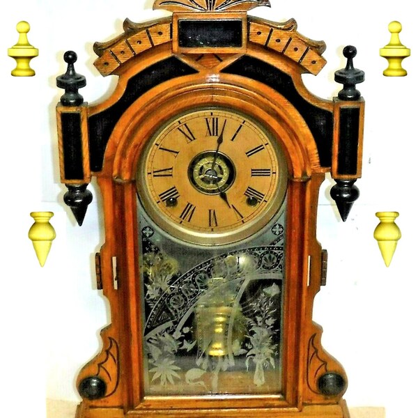 Wood Clock Finials - Etsy