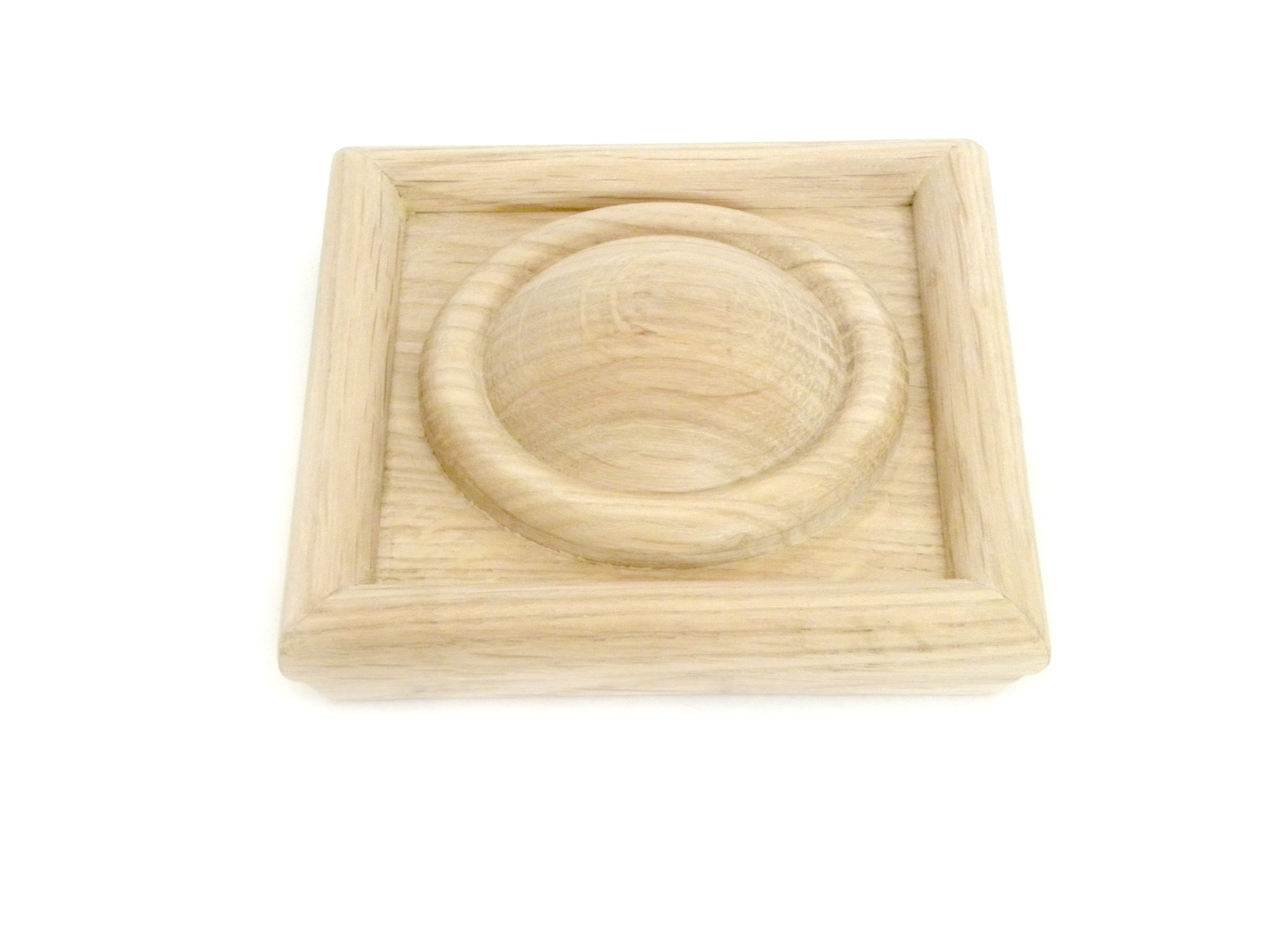 Custom Salvaged Wood Newel Post Cap - Artisan-made Staircase Finial ...