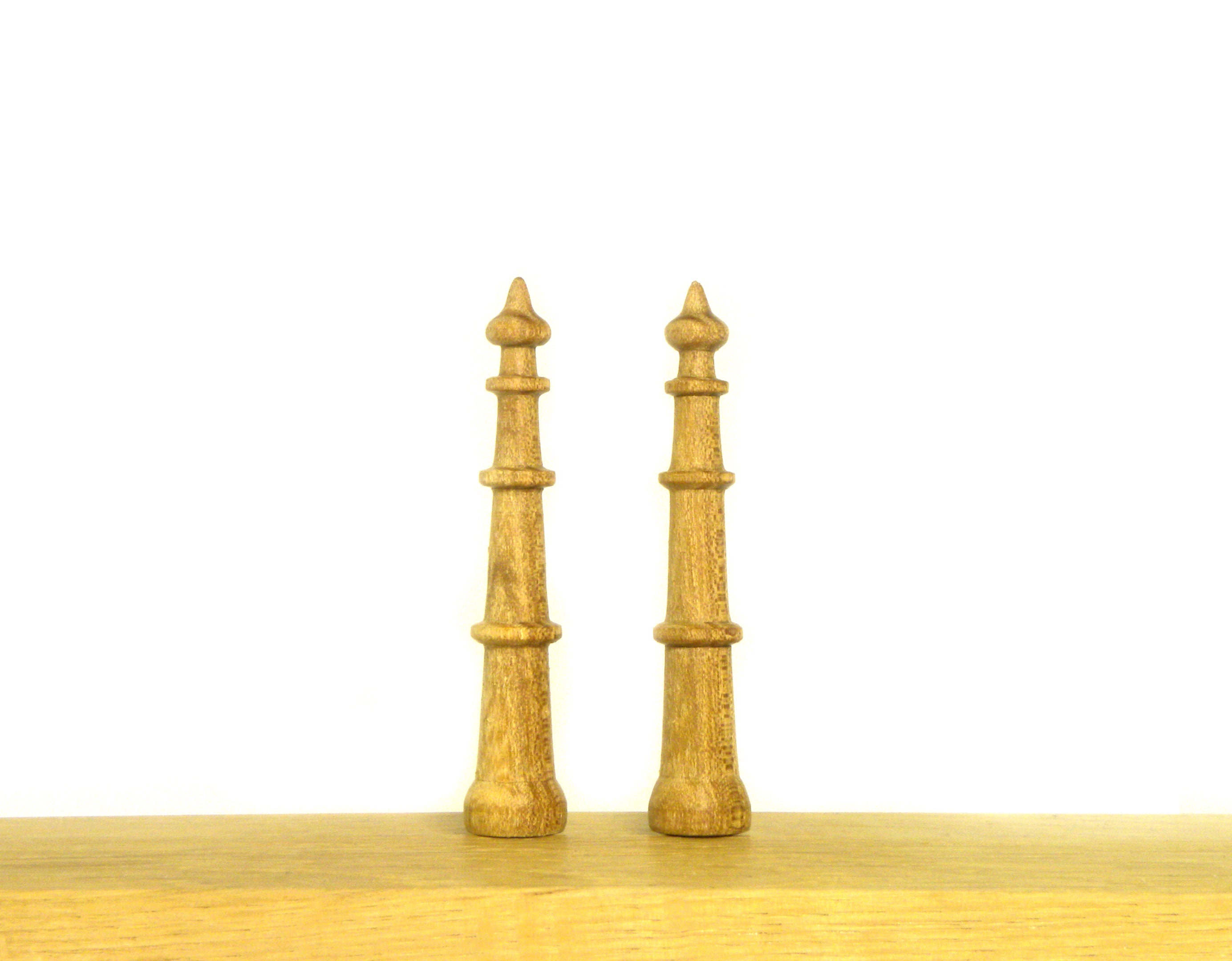 Custom Made Smal 2 Finials, Ithaca Clock Finial, 1 Item Clock Finial - Etsy