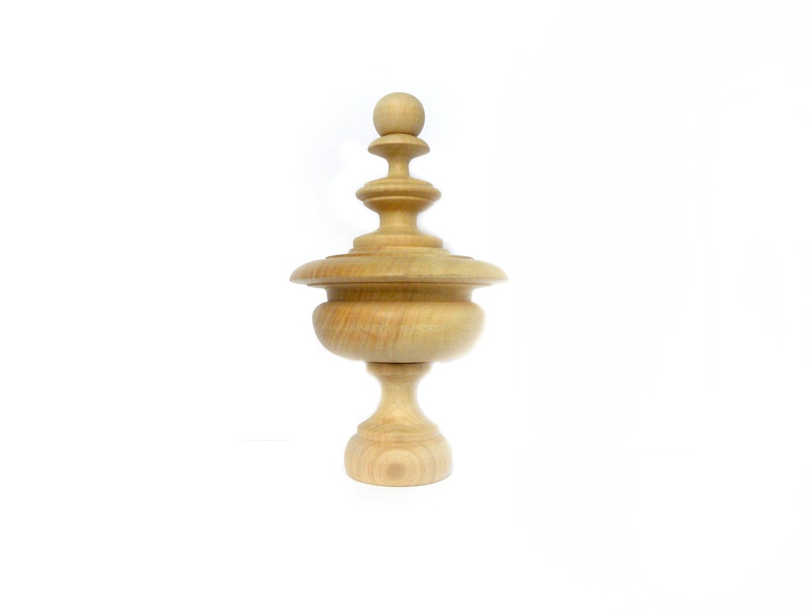 Wood Finial 1 Item, Custommade Finials Poster Bed, Bed Decor, Wood Bed ...