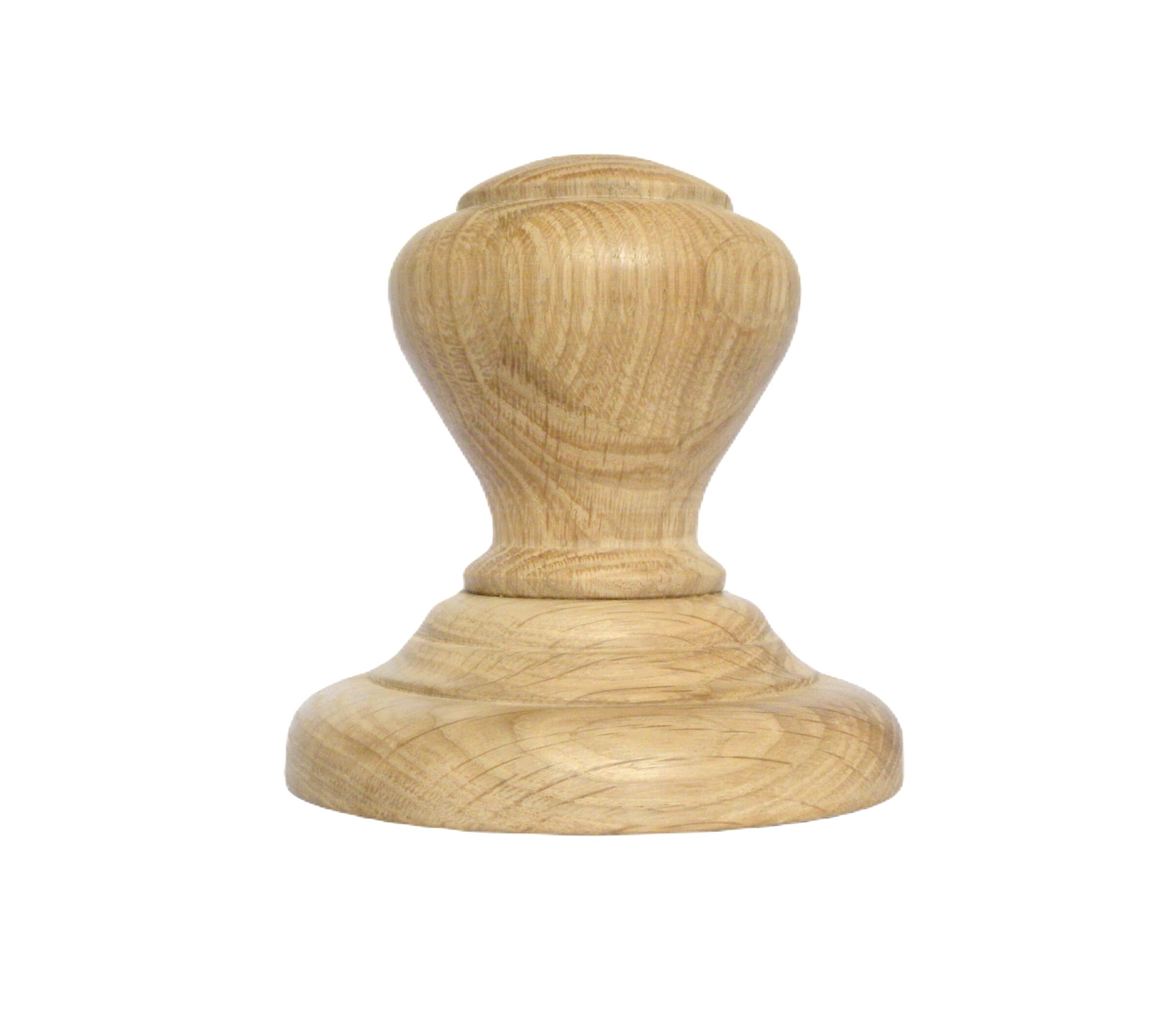 1 Large Finial Big Staircase Wood Finial Craft Wooden Cap - Etsy