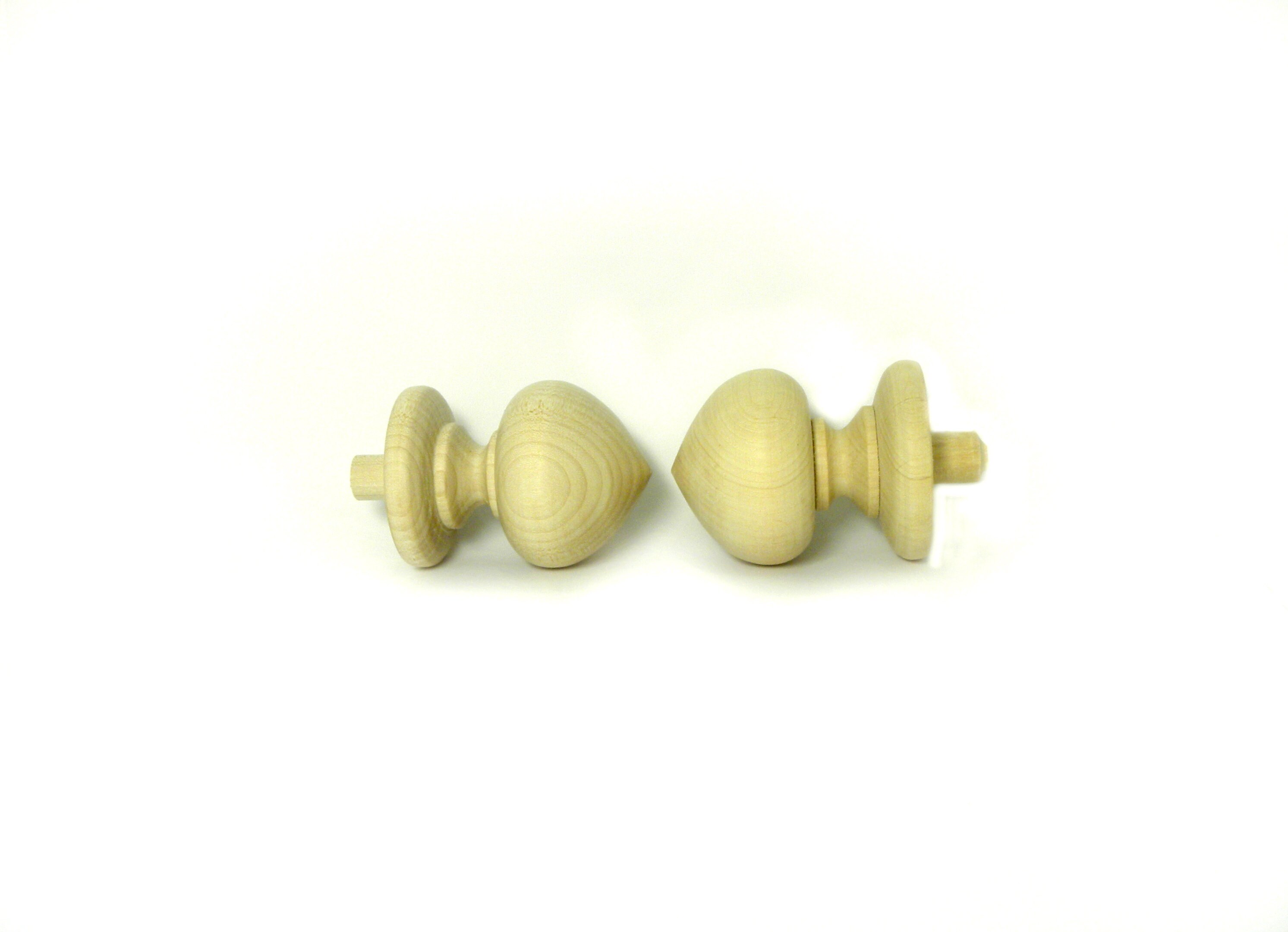 Finials 3 Item Wood Finial Post Craft Wooden Furniture Cap - Etsy