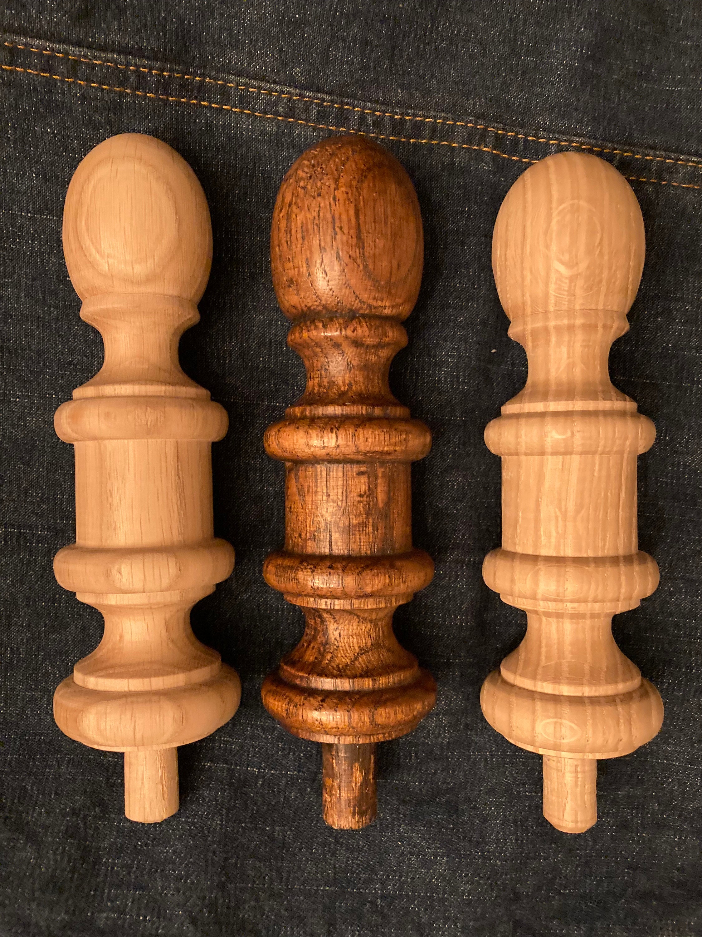 Wood Finials 2 Item, Custommade Finials Poster Bed, Bed Decor, Wood Bed ...