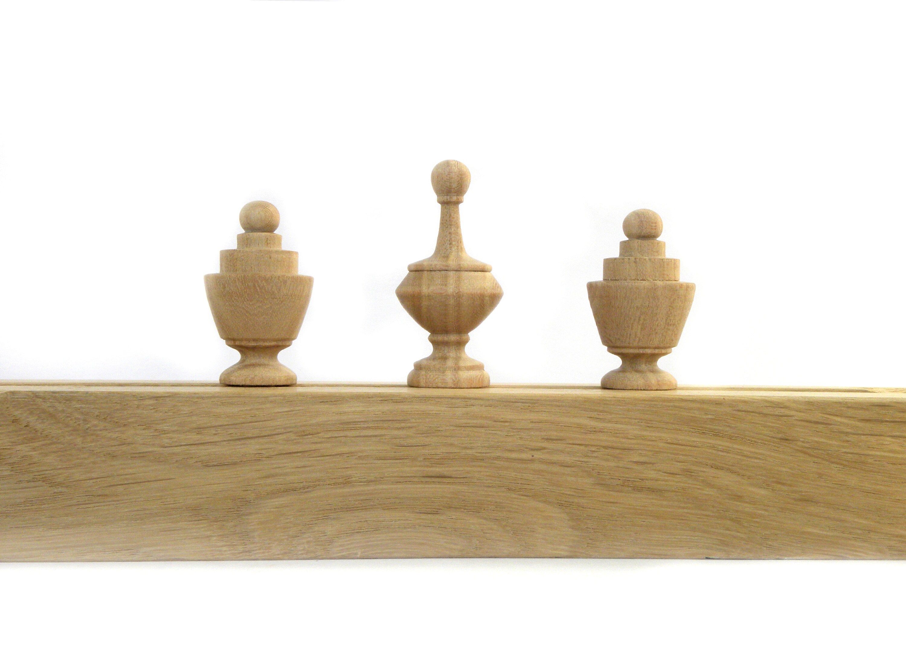 Clock Wood Finials for Restoration Clocks Ansonia F Kroeber Occidental ...