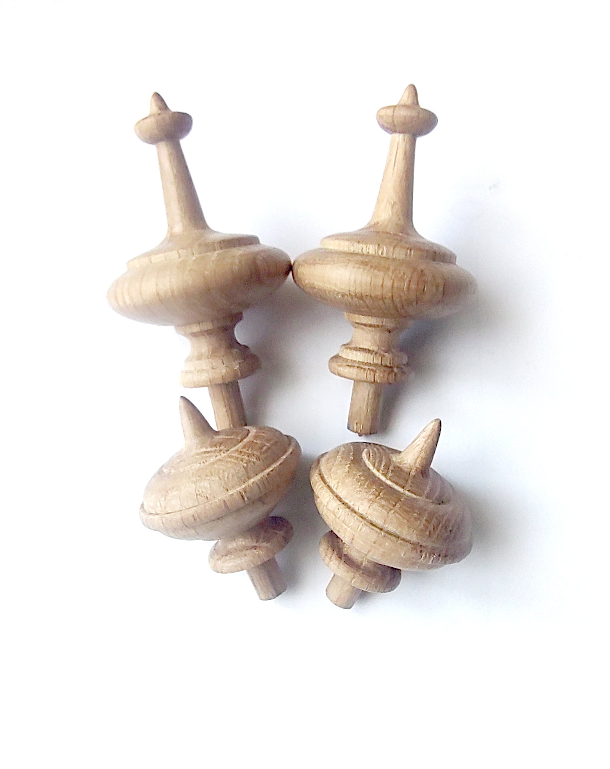 Custom-made Wood Finials 4 Item, Poster Bed, Coat Pegs, Over the Bed ...