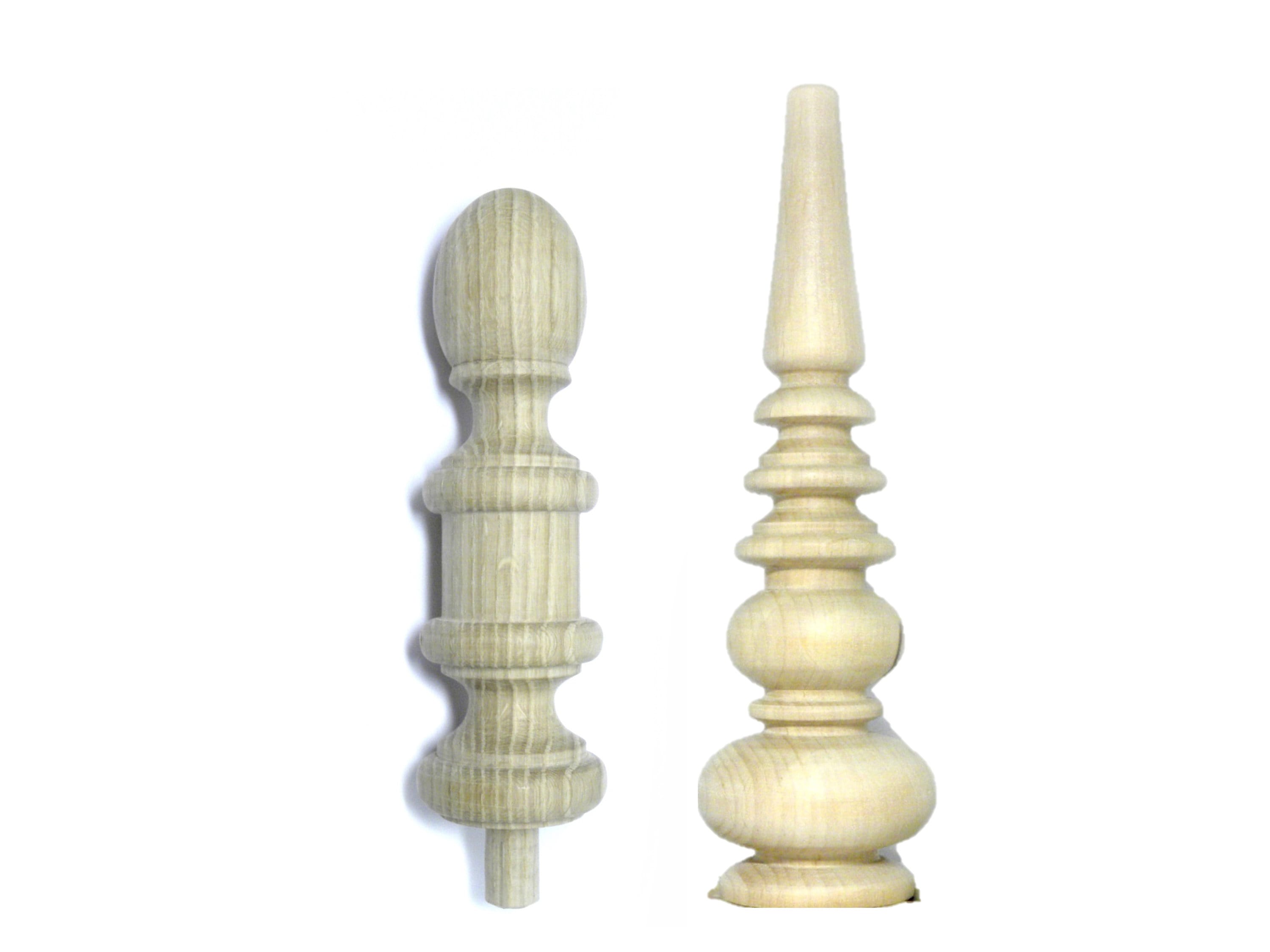 Wood Finials 2 Item, Custommade Finials Poster Bed, Bed Decor, Wood Bed ...