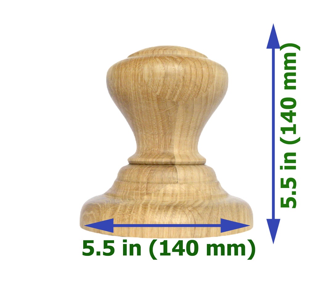 1 Large Finial, Big Staircase Wood Finial, Craft Wooden Cap Newel ...