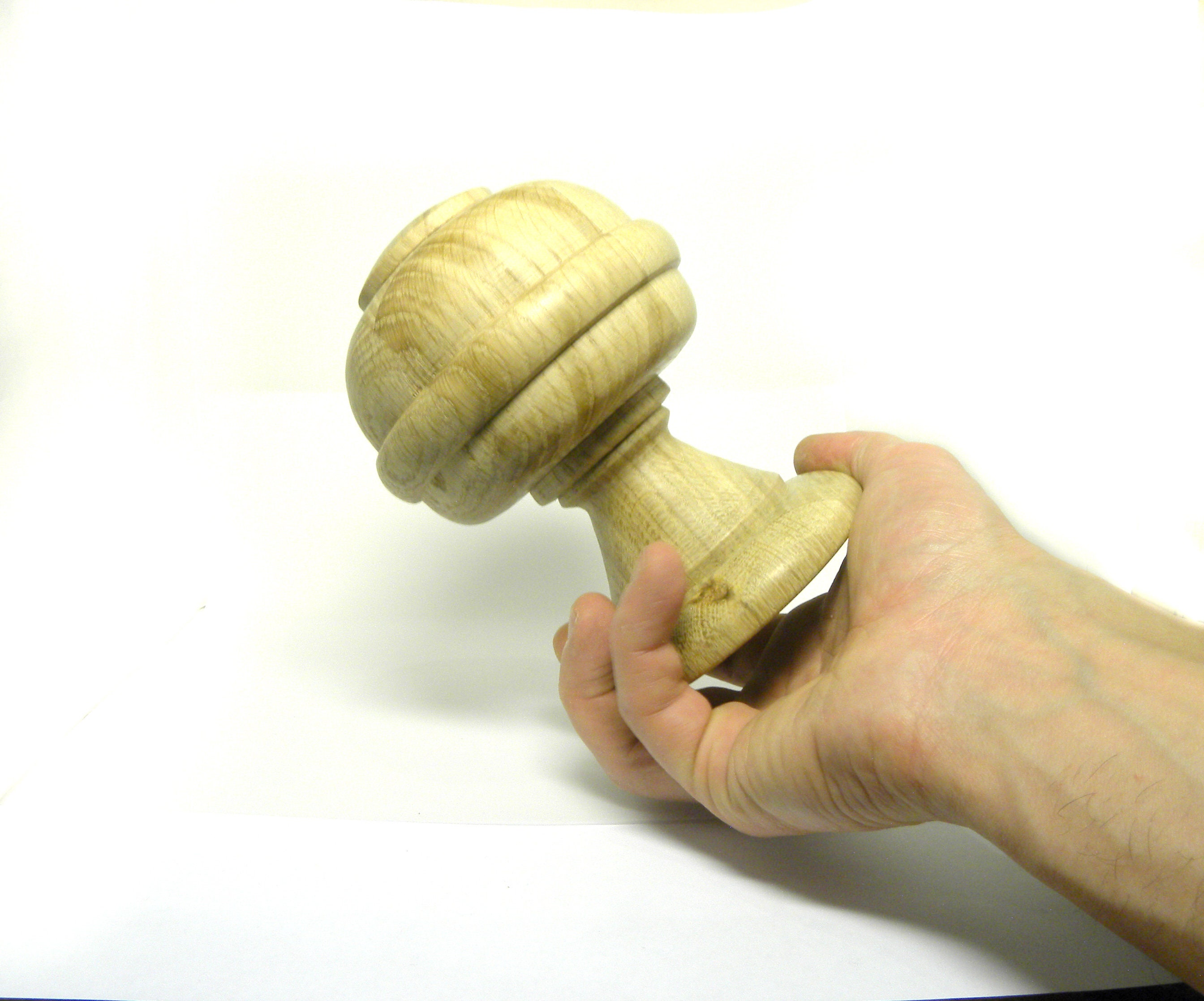 1 Big Finial, Oak Finial, Large Post, Bannister Topper, Custom Made ...