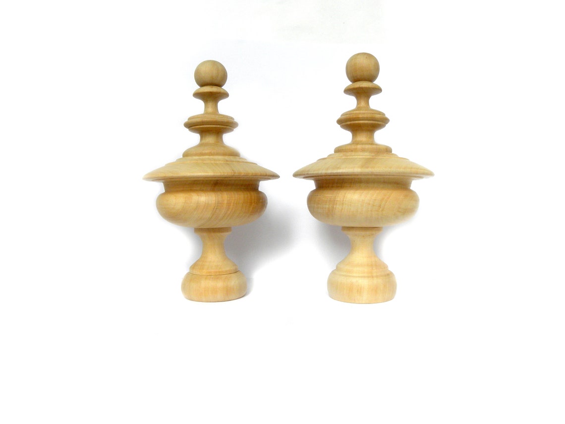 Wood Finial 1 Item, Custommade Finials Poster Bed, Bed Decor, Wood Bed ...