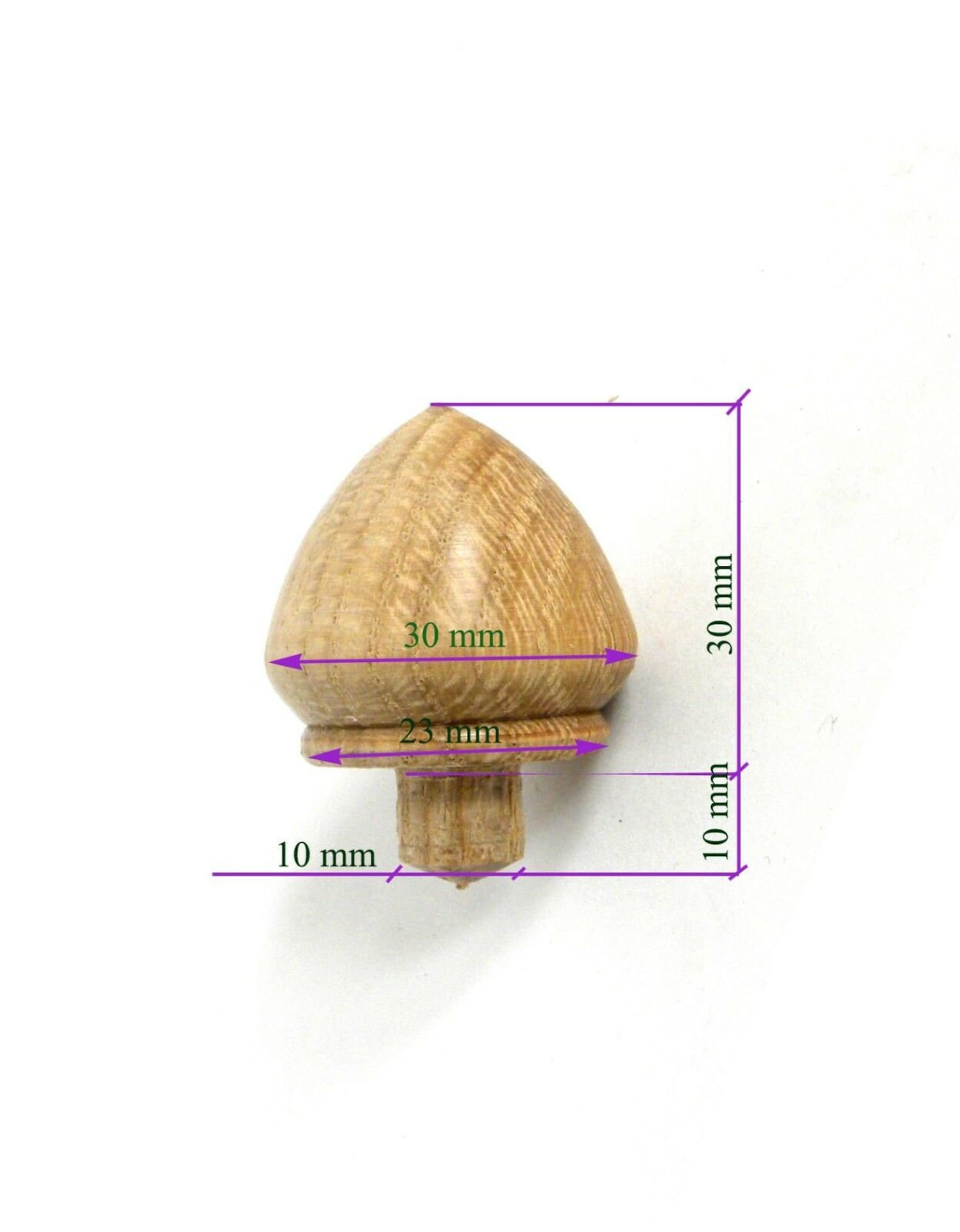 Finials 3 Item, Wood Finial Post, Craft Wooden Furniture Cap Newel ...