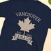 Vancouver Canada T-shirt, Maple Leaf Shirt, Vancouver Tshirt, Vintage ...