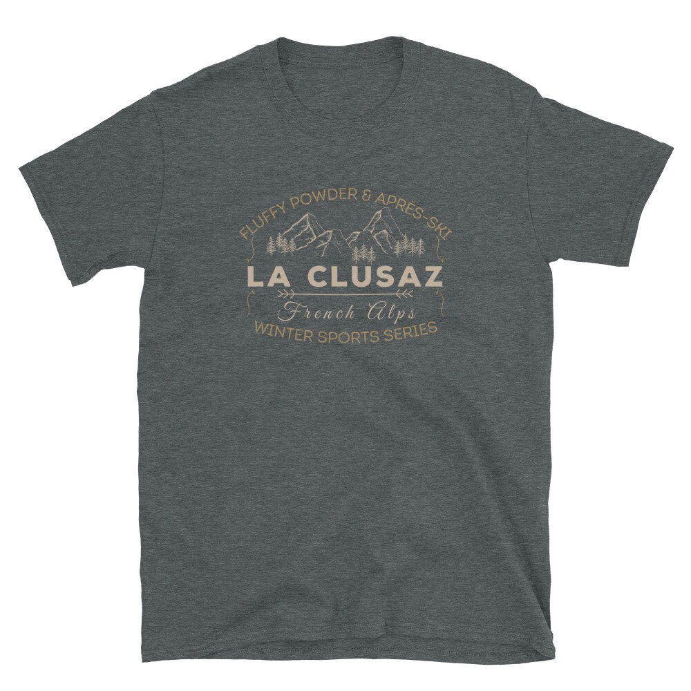 La Clusaz T-shirt Mont Blanc Shirt Haute Savoie Souvenir - Etsy UK
