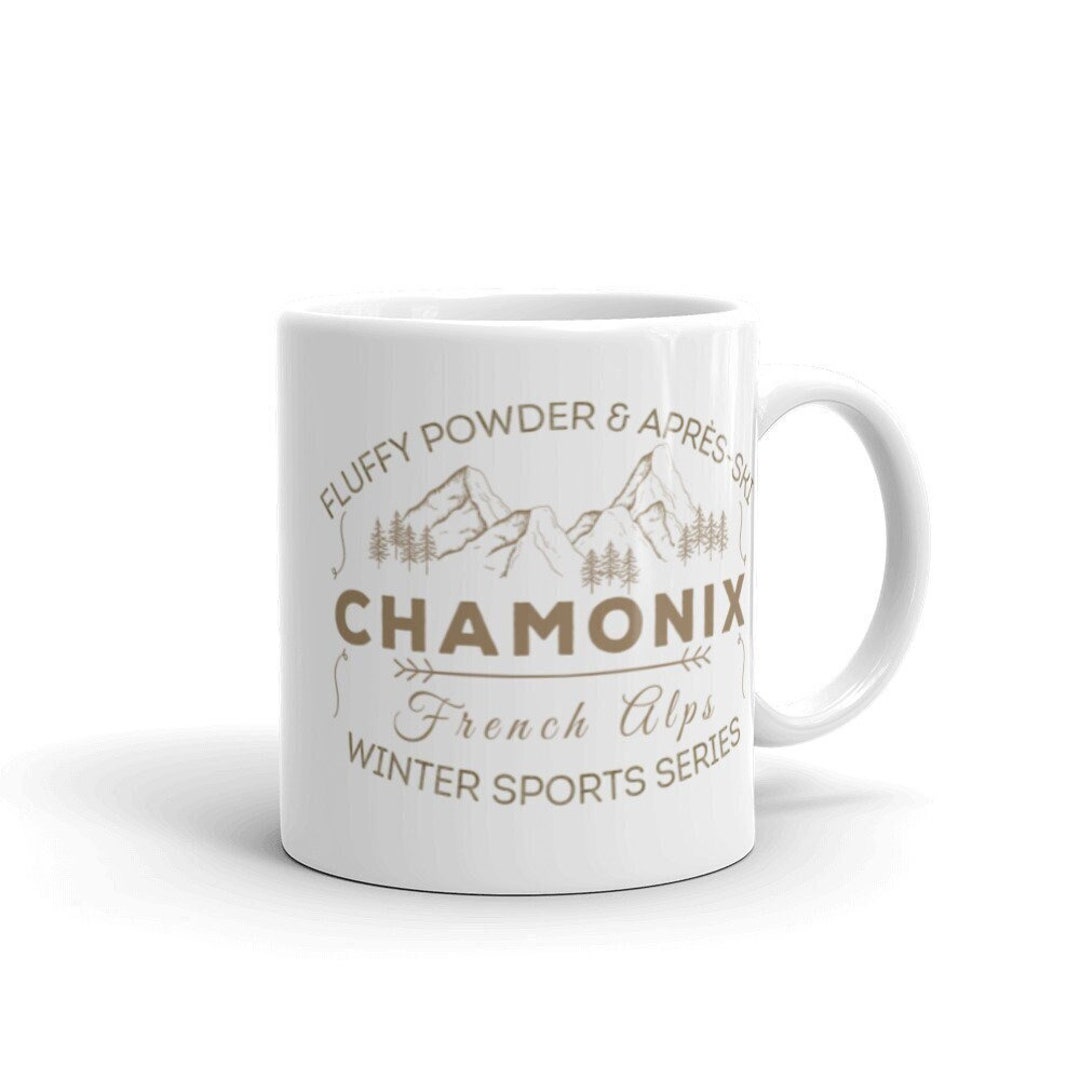 Chamonix Coffee Mug French Alps Mug Chamonix Souvenir Chamonix Tea Cup ...