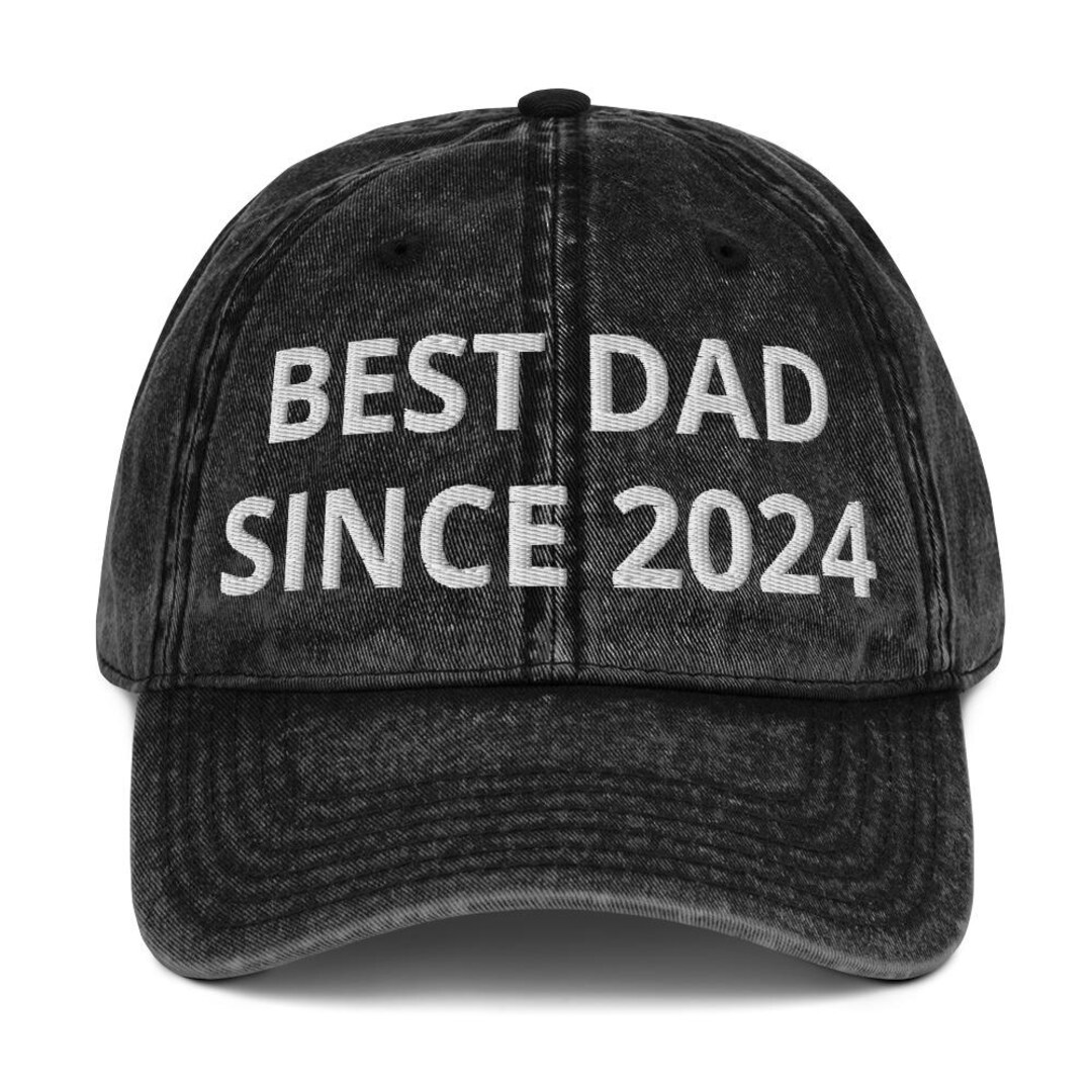 Best Dad Since [custom Year] Hat – Personalized Vintage Dad Cap ...