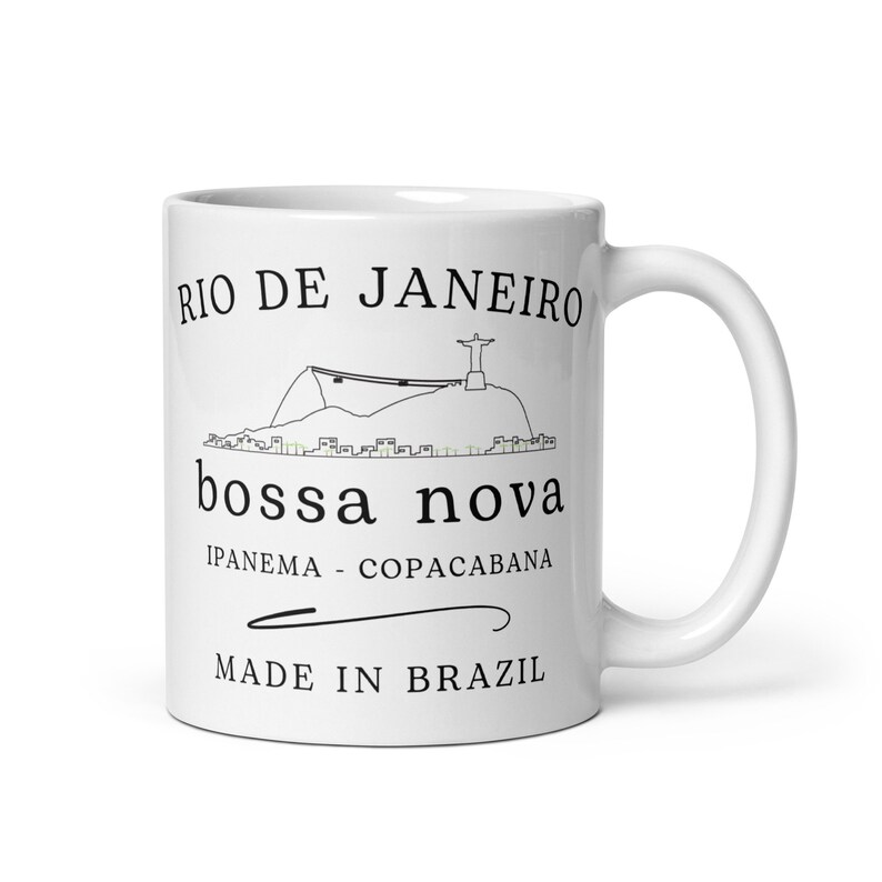 Rio De Janeiro Coffee Mug - Rio De Janeiro Tea Cup - Bossa Nova ...