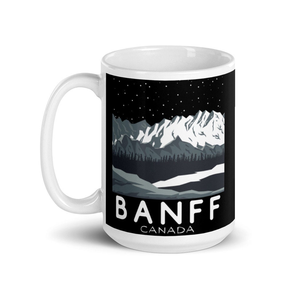 Banff Coffee Mug Lake Louise Canada Coffee Cup Banff Souvenir Gift for ...
