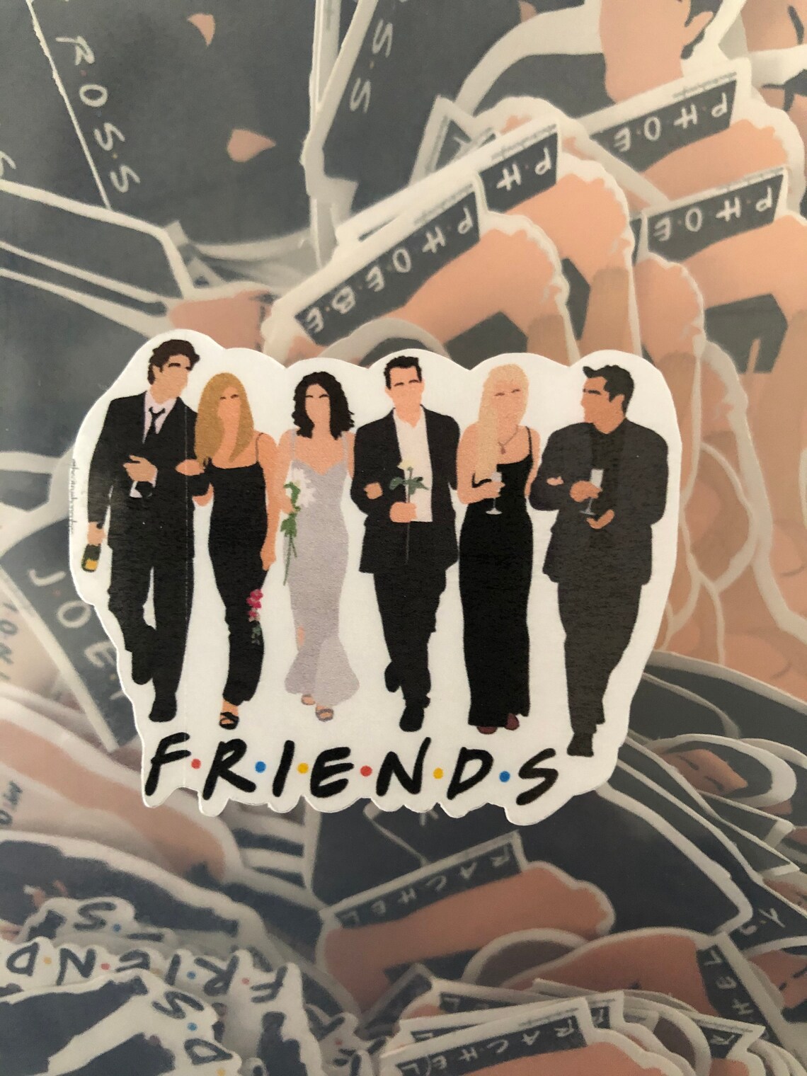 Friends TV Show Stickers | Etsy