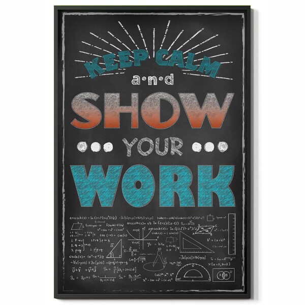 Keep Calm Math - Etsy