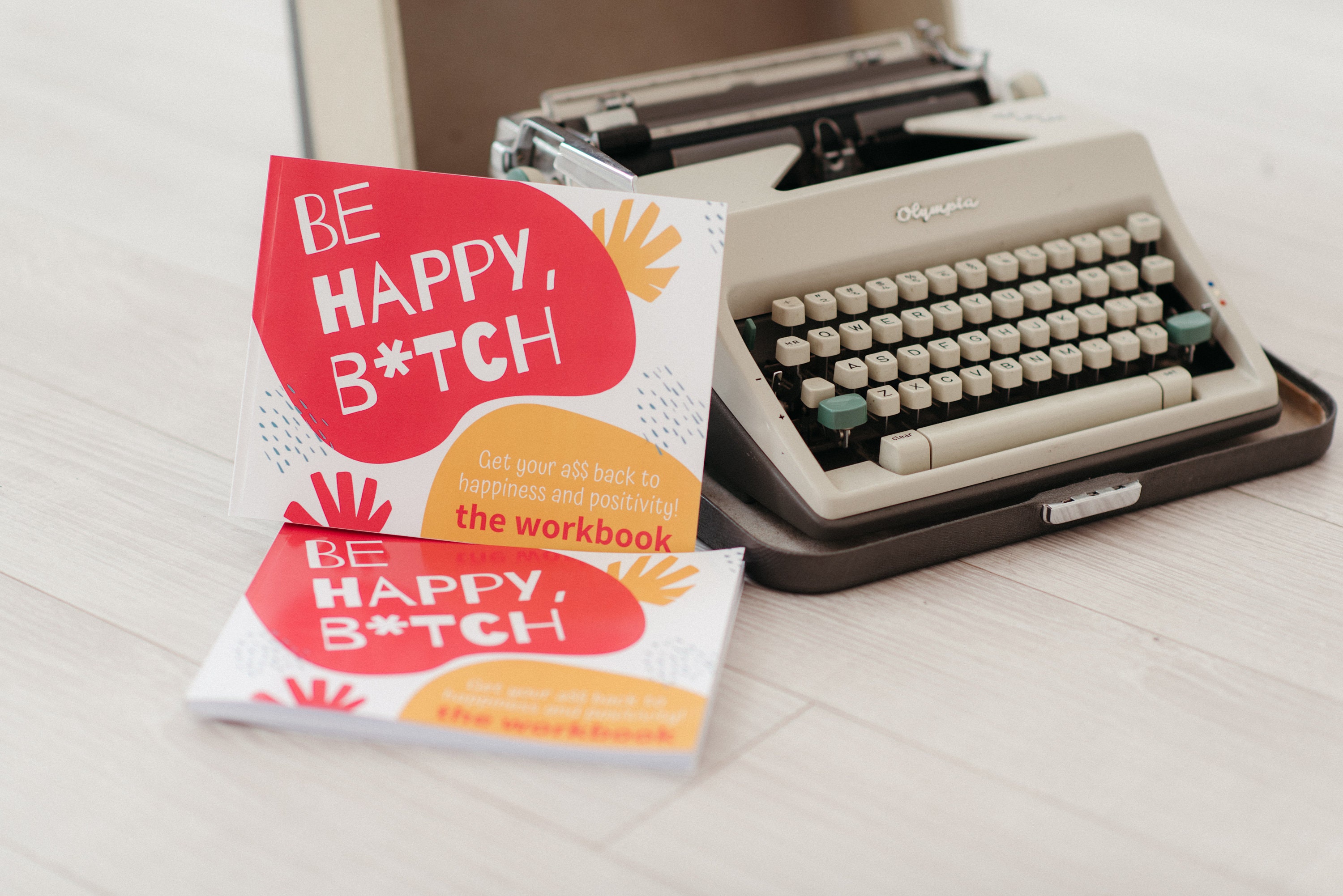 Be Happy Btch Workbook Get Back to Positivity & Happiness - Etsy