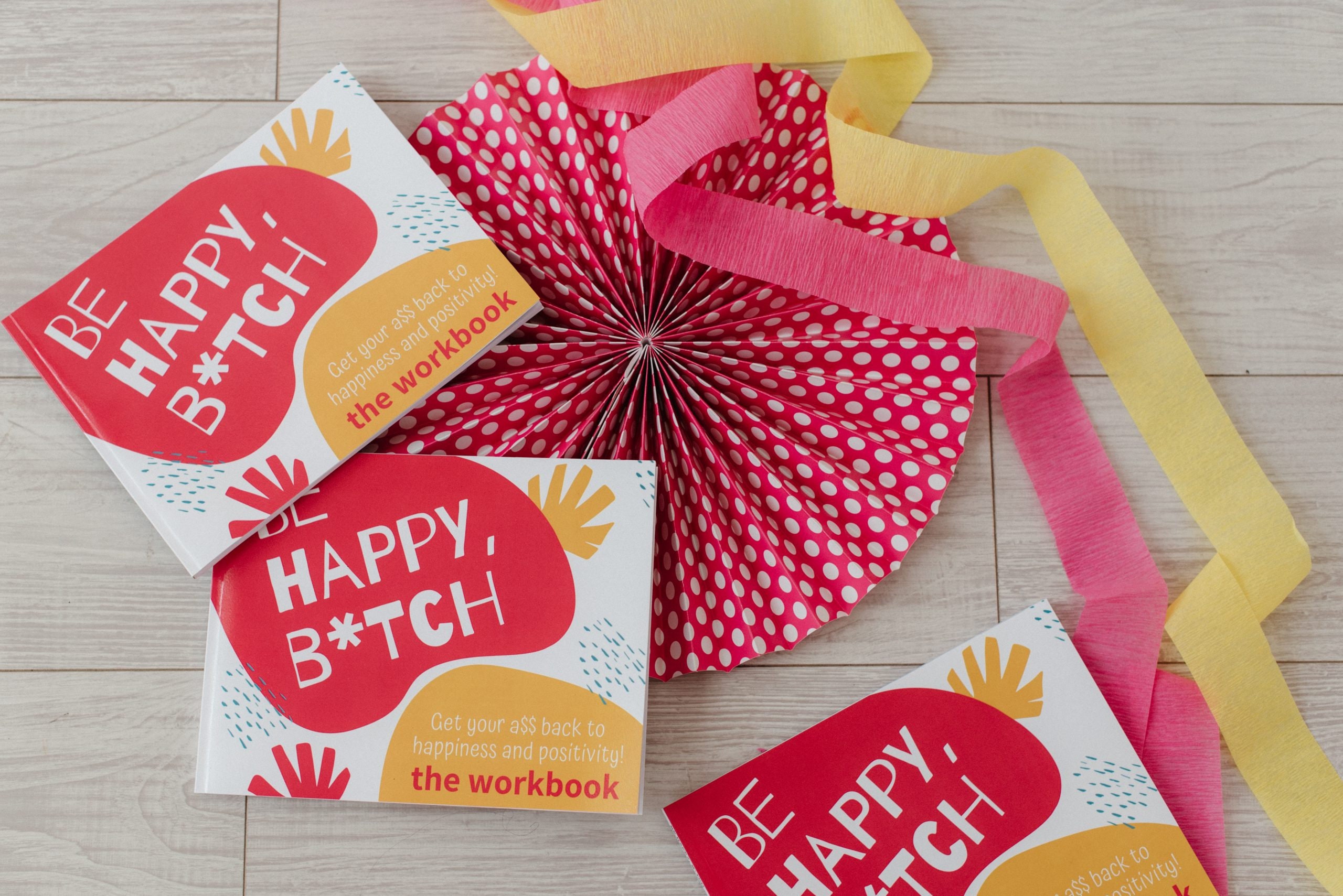 Be Happy Btch Workbook Get Back to Positivity & Happiness - Etsy