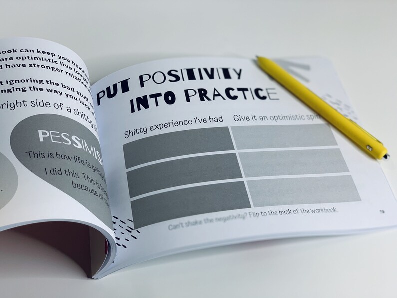 Be Happy Btch Workbook Get Back to Positivity & Happiness - Etsy