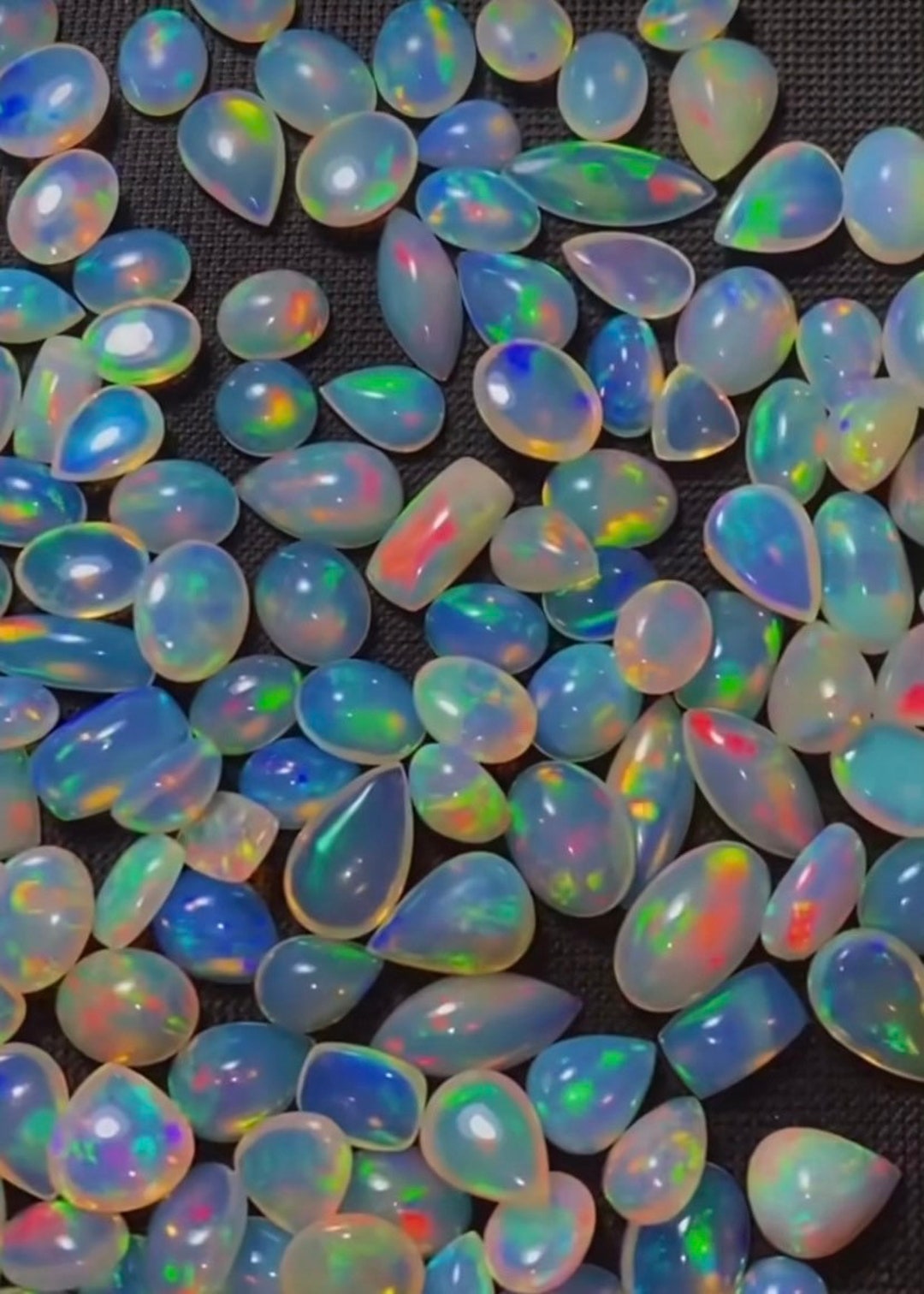 Ethiopian Fire Opal Mix Lot Fire Opal Cabochon Top Quality Opal ...