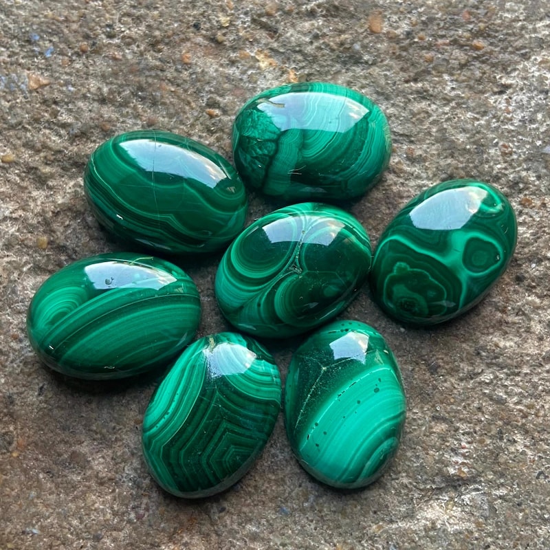 Malachite Jewelry - Etsy
