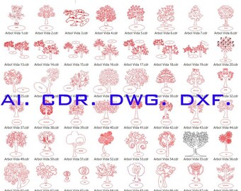 Tree Cdr Vector - Etsy