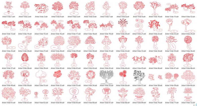 Stand Tree SVG Tree Silhouette Tree Vector Tree Clipart - Etsy