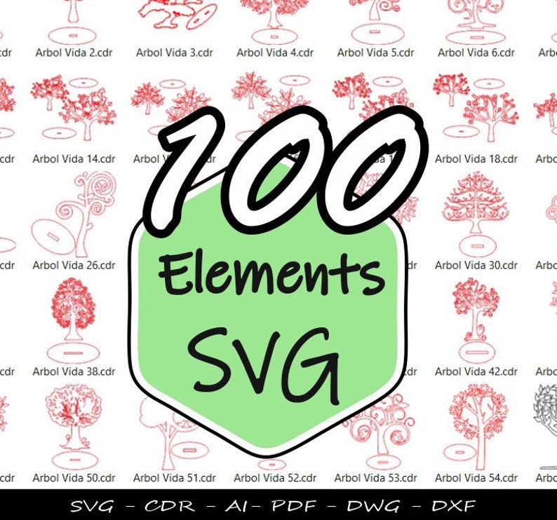 Stand Tree SVG Tree Silhouette Tree Vector Tree Clipart - Etsy
