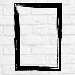 Distressed Frame Svg, Grunge Frame Svg, Square Frame Svg,frame Clipart ...