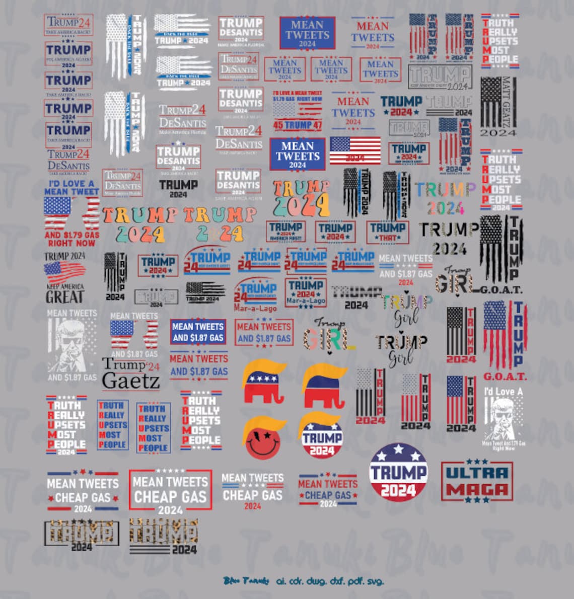 Trump 2024 Svg Bundle, Trump Svg, Donald Trump Svg, Trump Flag Svg ...