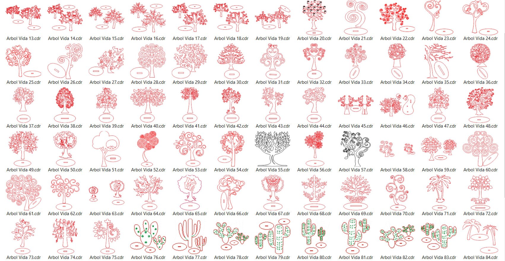 Stand Tree SVG, Tree Silhouette, Tree Vector, Tree Clipart, Tree of ...