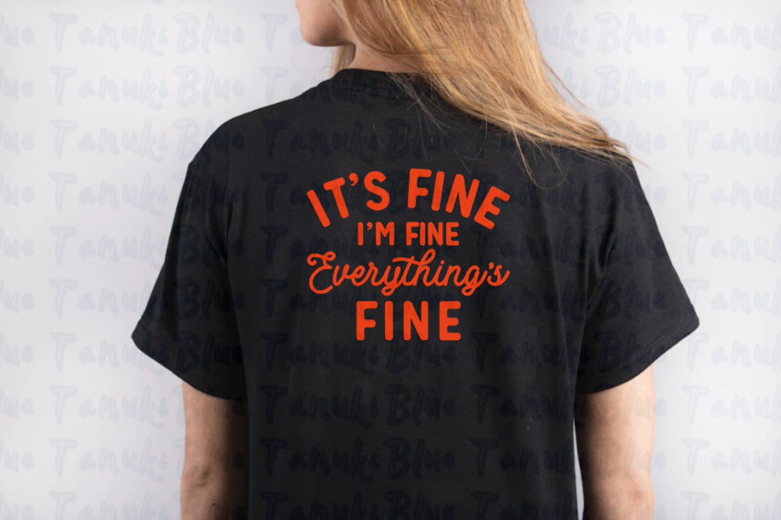 It's Fine I'm Fine Everything's Fine Svg, Fine Svg, Funny Cut File ...
