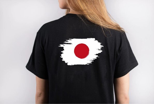 Japanese Flag Clipart, Flag Svg, Japan National Flag, Distressed ...