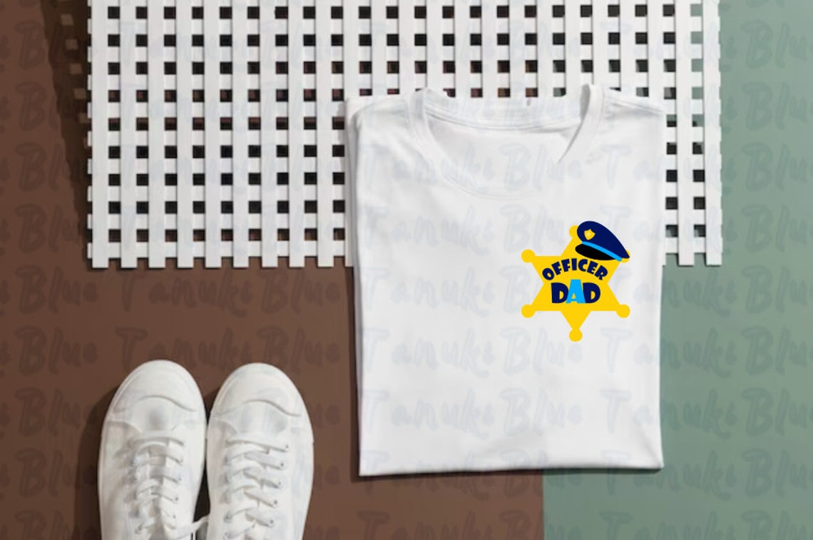 Police Dad Svg, Officer Dad, Police Svg, Police ID, Police Dad Svg File ...