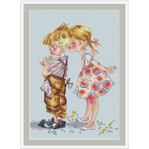 Brother and Sister Cross Stitch Patterns - Etsy